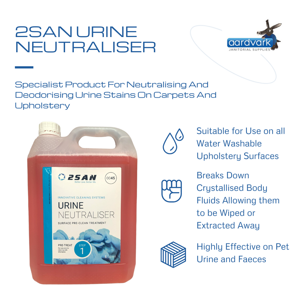 2SAN Urine Neutraliser Concentrate 5 Litre – Aardvark Janitorial Supplies